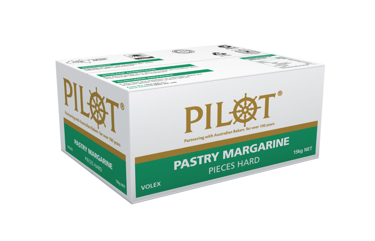 Pilot pastry marg 100g pces hrd 15kg | Human Nutrition | GrainCorp