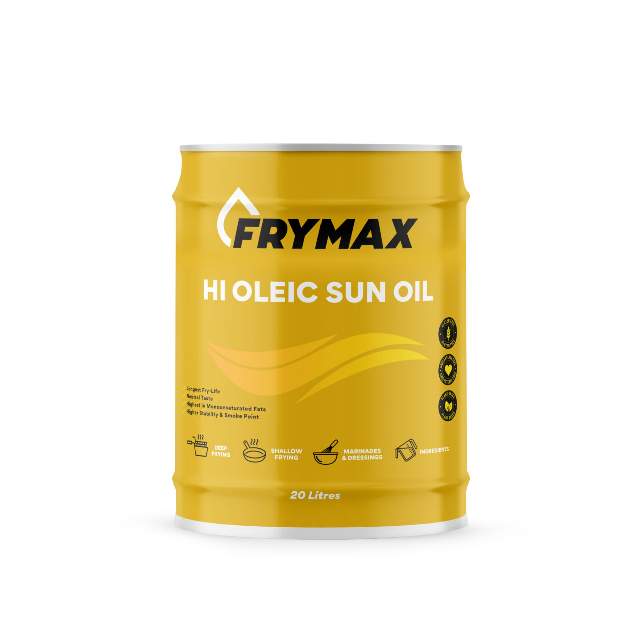 Frymax Hi Oleic Sunflower Oil 20 L | Human Nutrition | GrainCorp